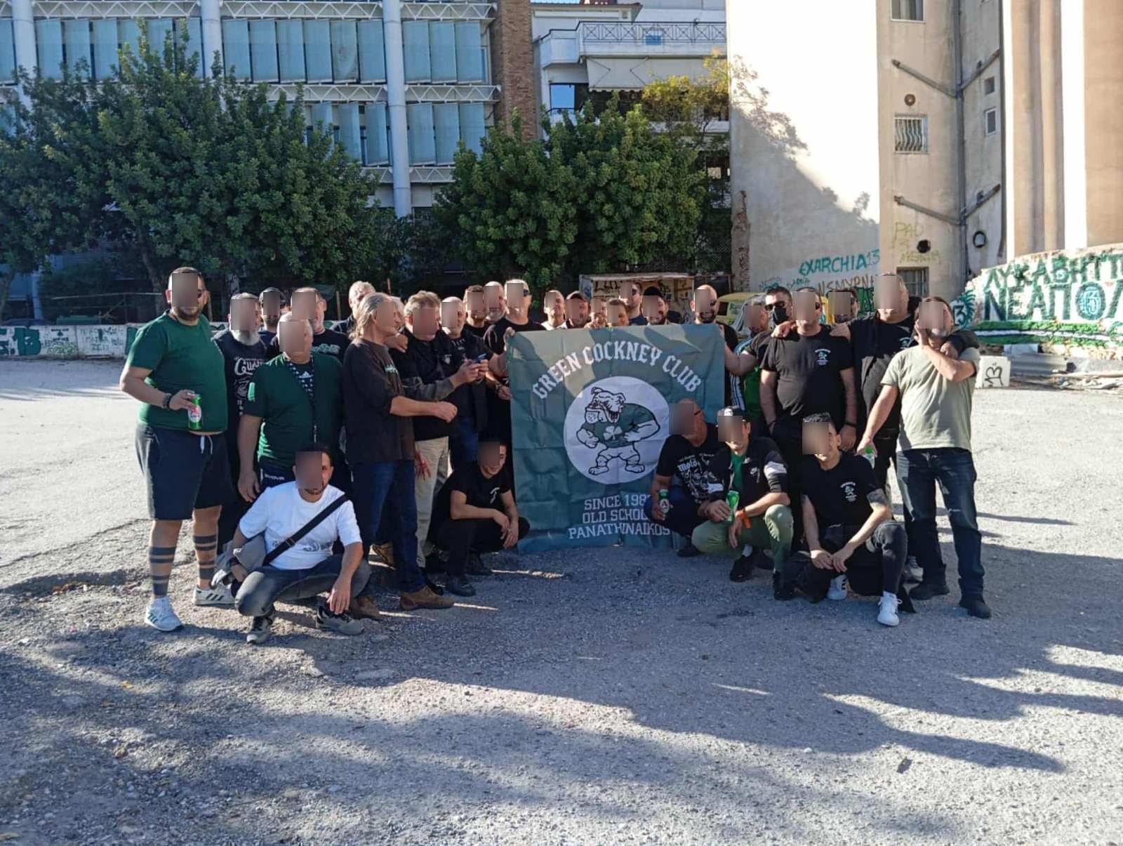 Green Cockney Club — Old School Panathinaikos Athens